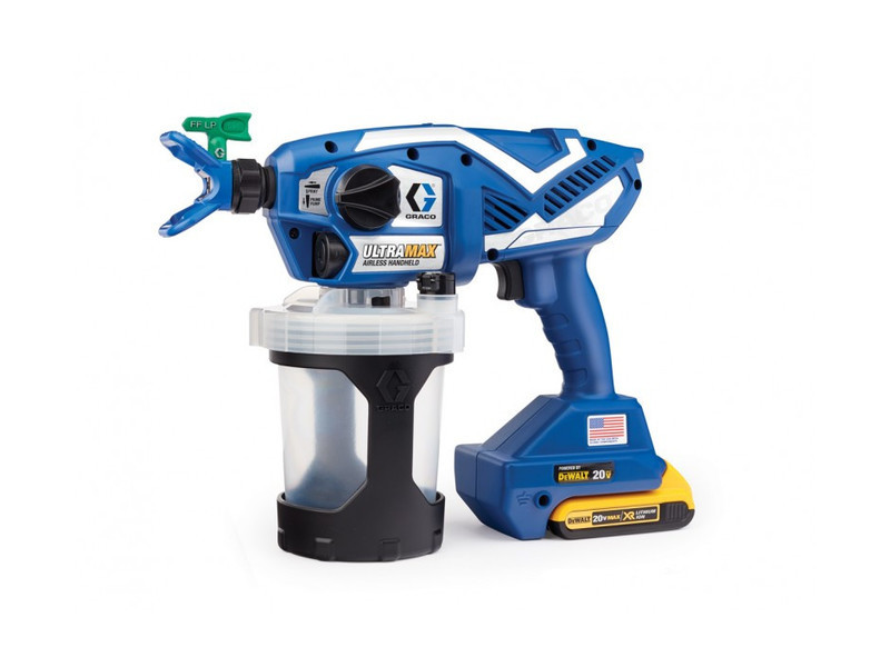Graco ULTRAMAX AIRLESS HandHeld DC CORDLESS, 2B, 240V Akkumu